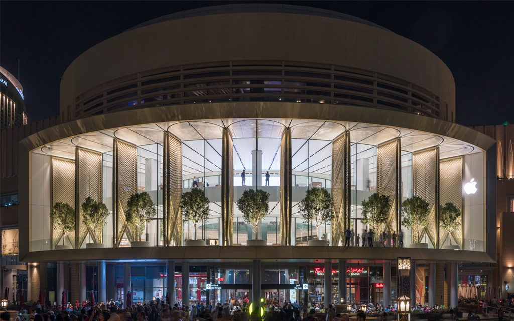 Flagship Retail Dubai Mall - Architectural Materials